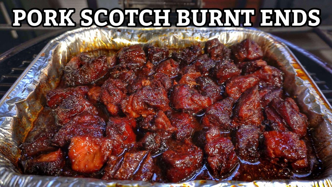 How to make pork scotch burnt ends – tender, sticky, and packed with flavor