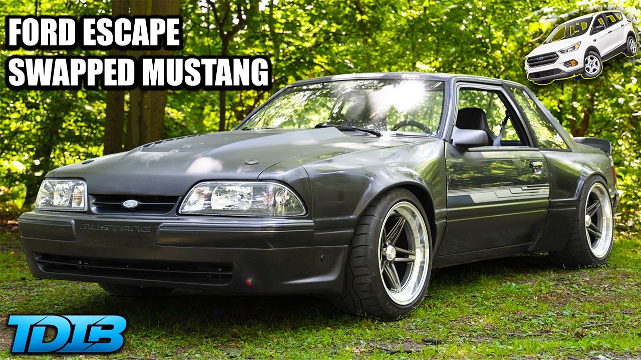 425HP Ford Escape swapped Mustang is shockingly impressive build