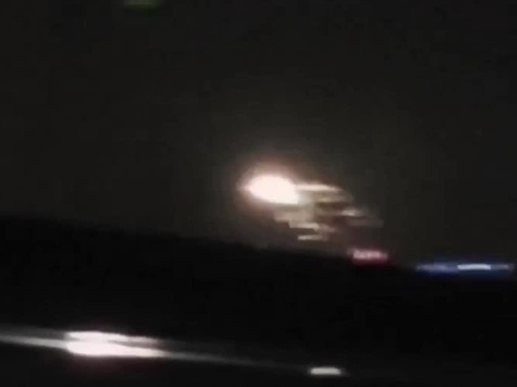 Fighter jet catches fire: Pilots escape using ejector seats