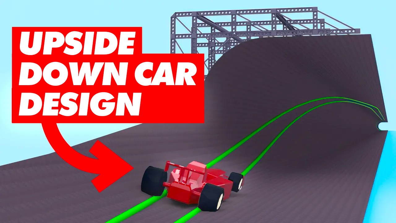 How Engineers Designed a Car to Race on the Ceiling