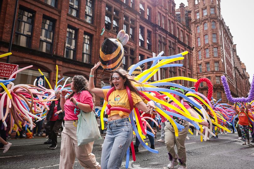 Manchester Pride Parade 2025 time, route map and where to watch it