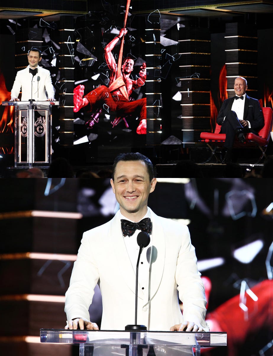 Joseph Gordon-Levitt, sobre Bruce Willis: "Es lo que consigues cuando ...