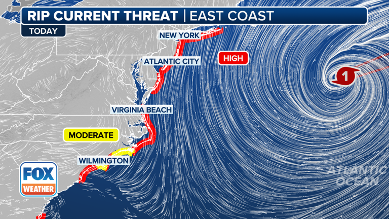 Hurricane Erin impacts linger with dangerous surf, flood risks for NYC, NJ