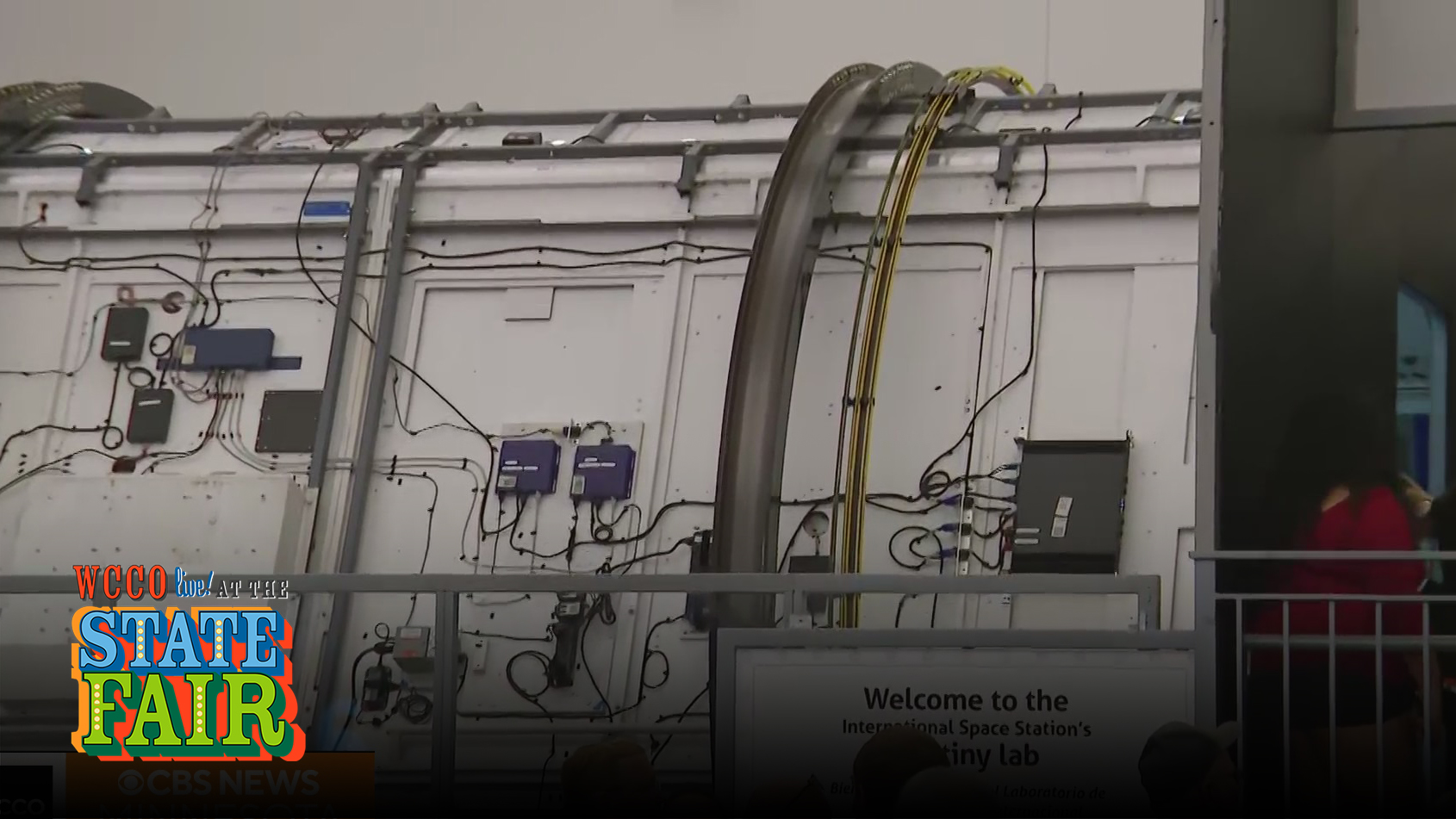 New State Fair exhibit Journey to Space includes to-scale model of ISS Destiny lab