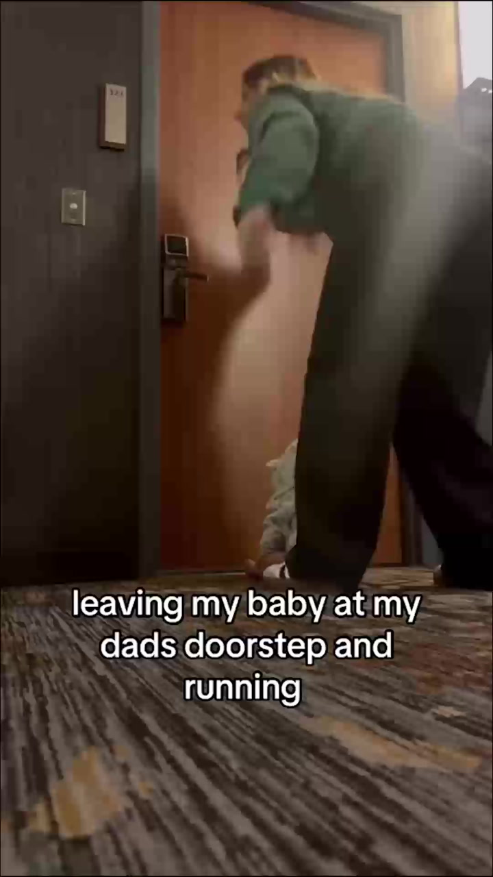 Grandparents' Priceless Reactions to the 'Baby Drop-Off' Trend