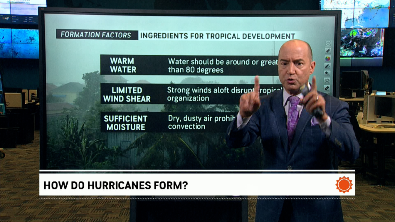 How do hurricanes form?