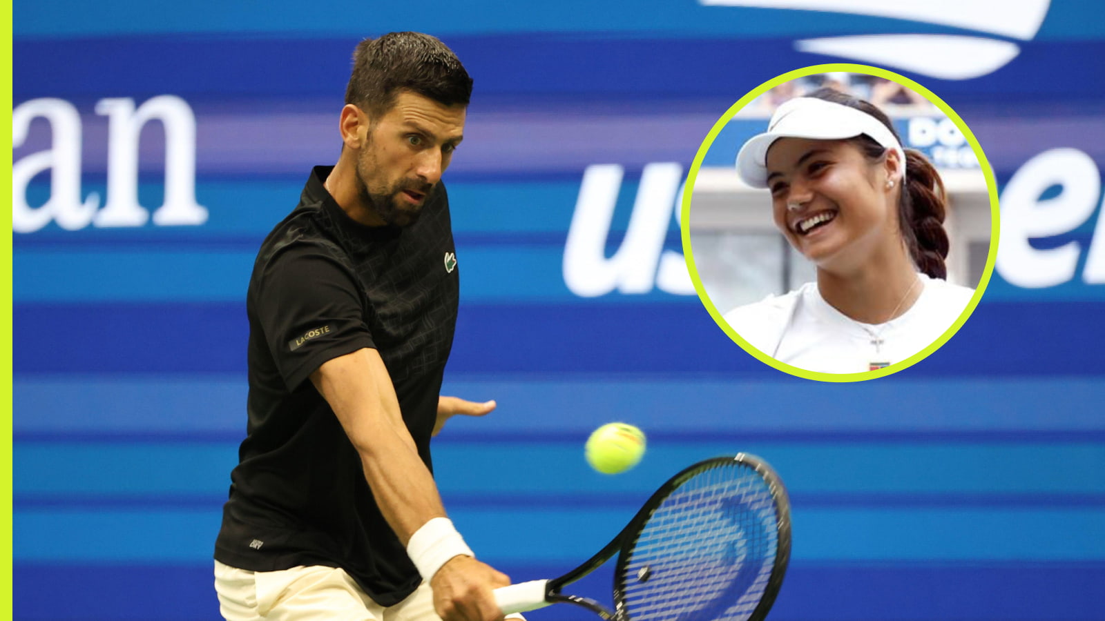 Emma Raducanu and Novak Djokovic pick intriguing practice partners ...