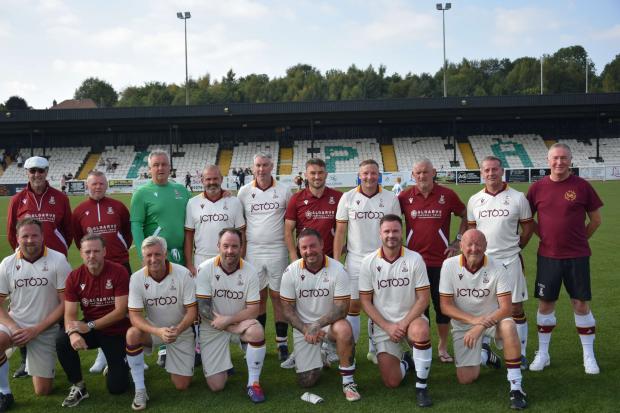 Bradford City legends take on police in fundraising match