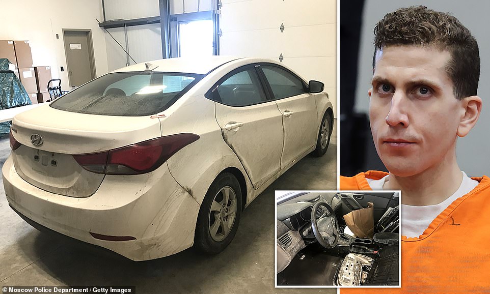 New photos show Kohberger's car after it was torn apart by cops
