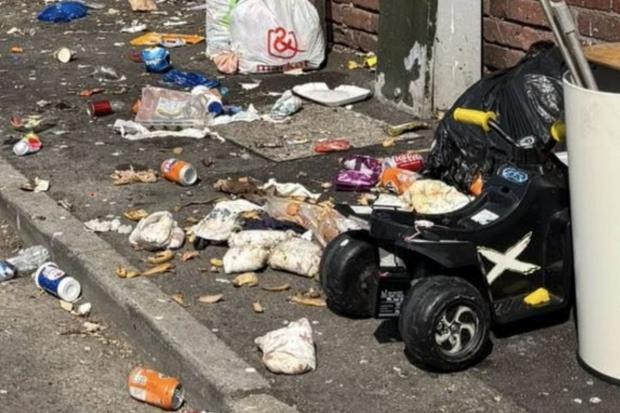 ‘It stinks’,' street becoming a 'dumping ground' for dirty nappies and ...