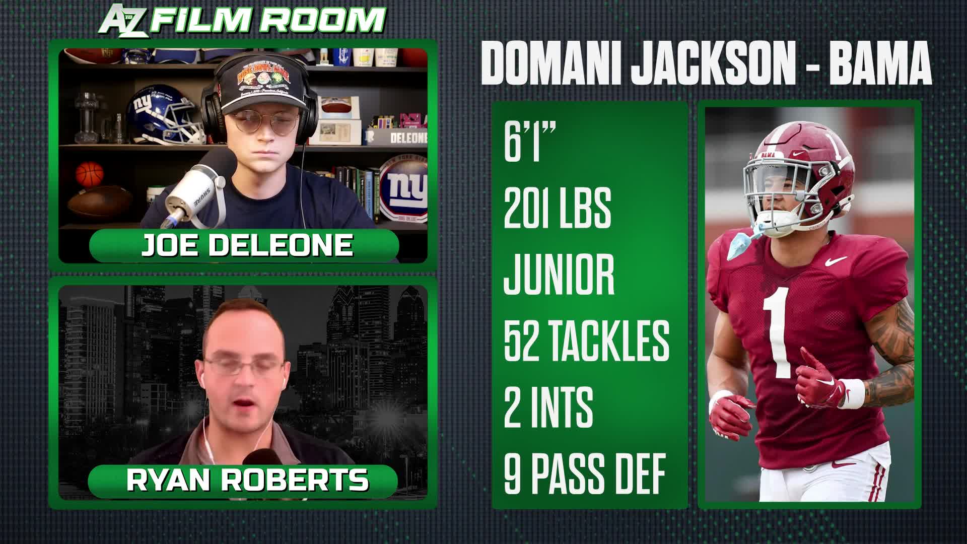 Alabama CB Domani Jackson Scouting Report