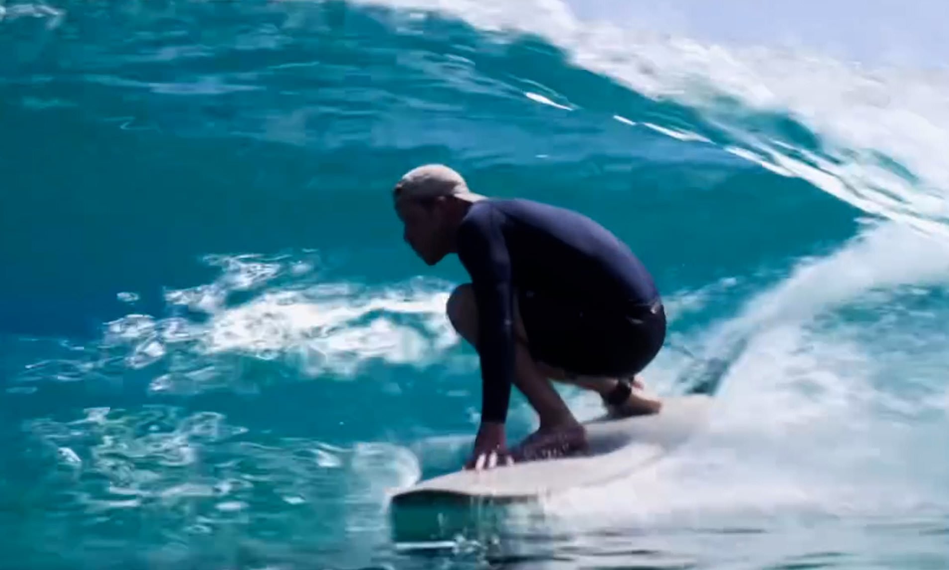 Meghan shares new video of Harry surfing - with track celebrating him ...
