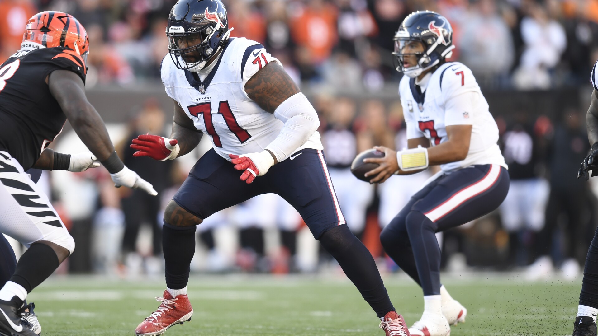 C.J. Stroud expecting a big year from offensive lineman Tytus Howard