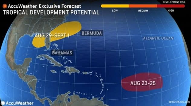 New Atlantic Tropical Storm Forms, Threatens Bermuda As East Coast ...