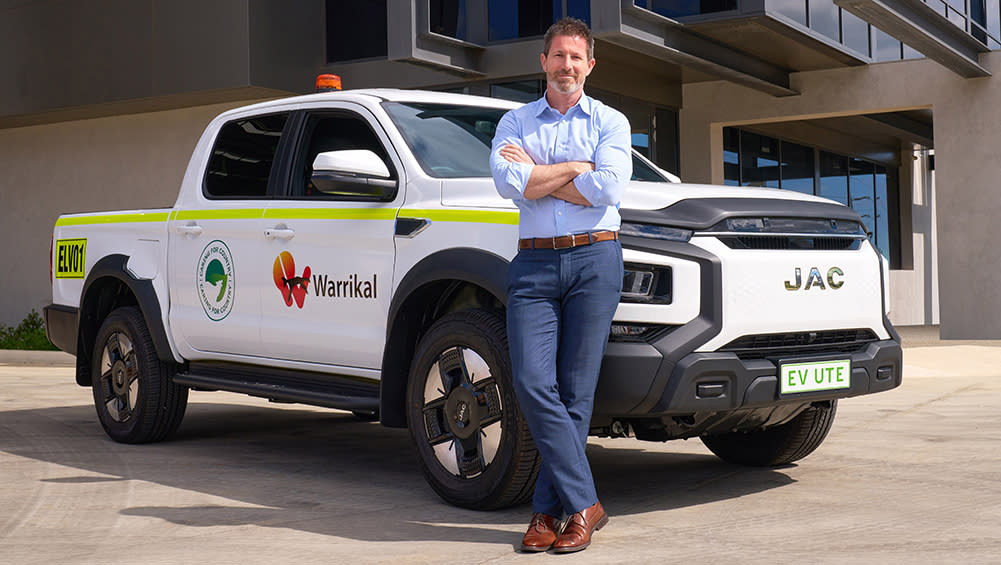 JAC T9 EV ute gets work in the Pilbara.