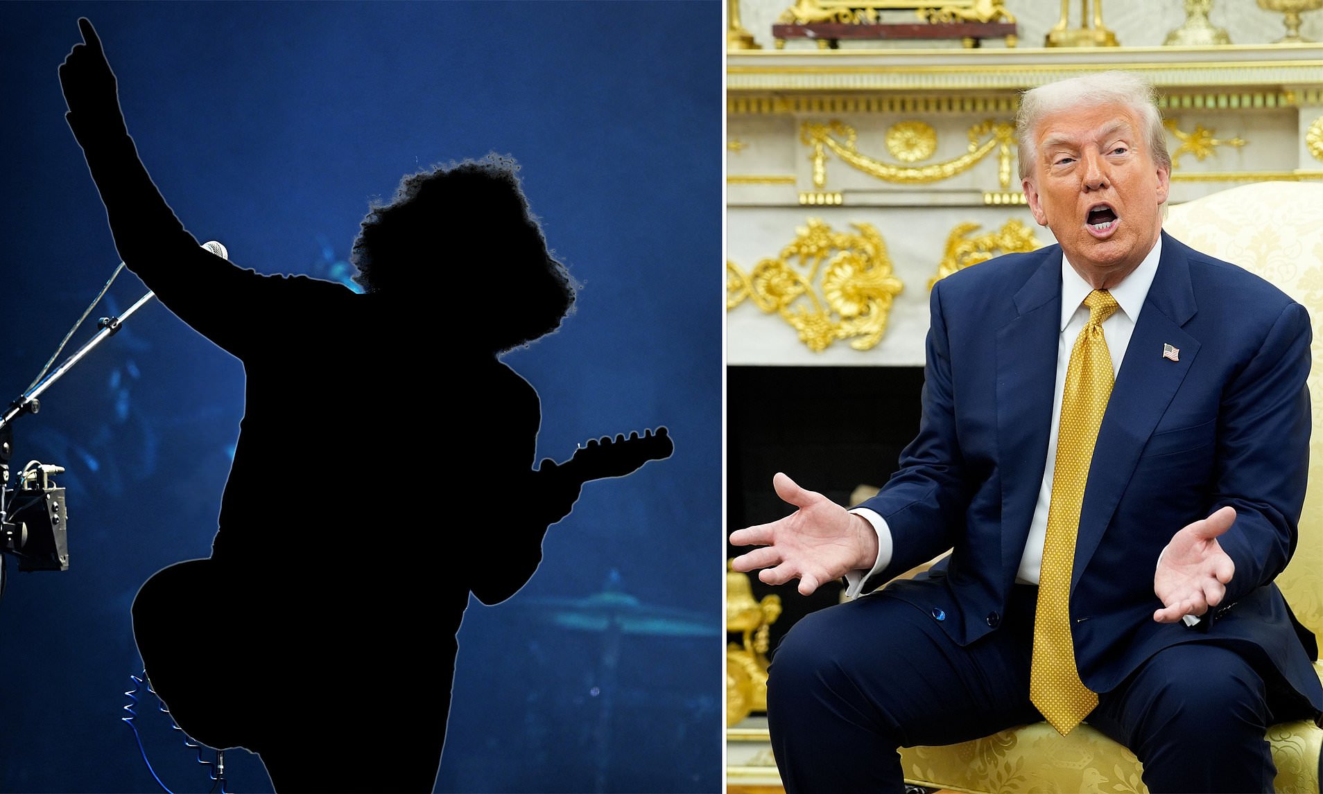 Anti-Trump rock star erupts with fury after being called 'washed-up' by ...