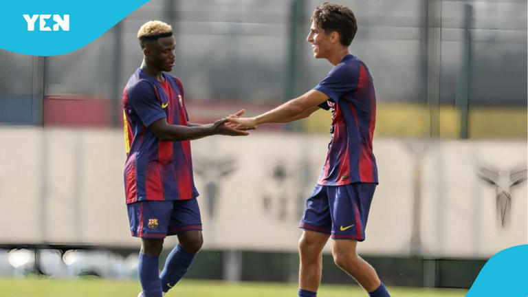 Abdul Aziz Issah bags a goal in preseason friendly for Barcelona ...