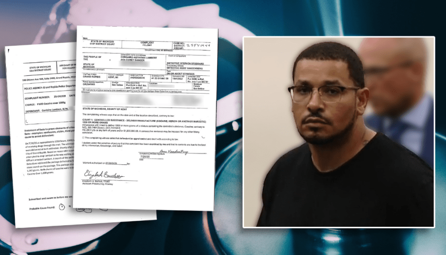 Man convicted of mailing cocaine to Grand Rapids