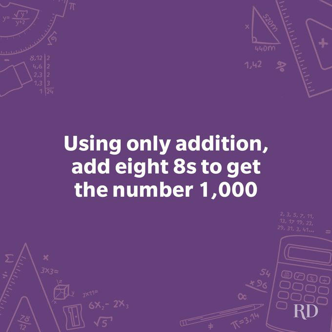 7 Math Riddles Only the Smartest Can Get Right