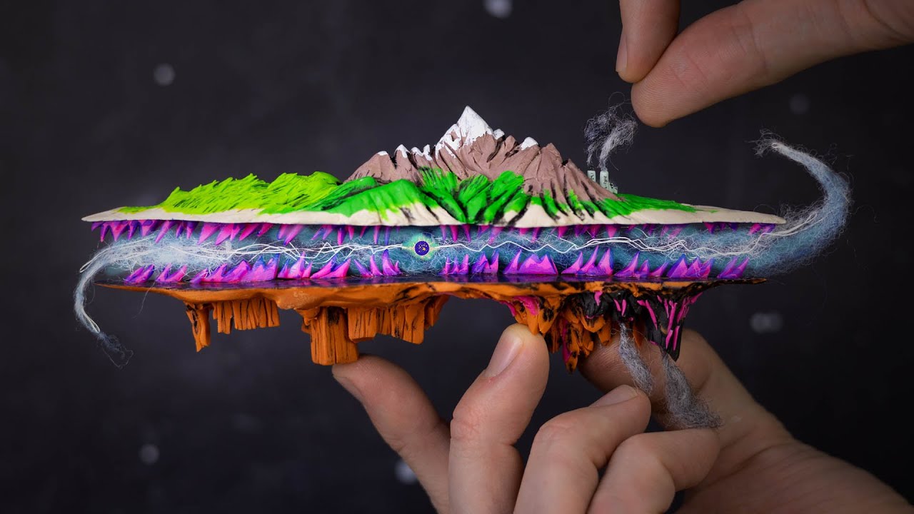 Building the FLIPPED ISLAND from Fortnite Chapter 3 – with Clay