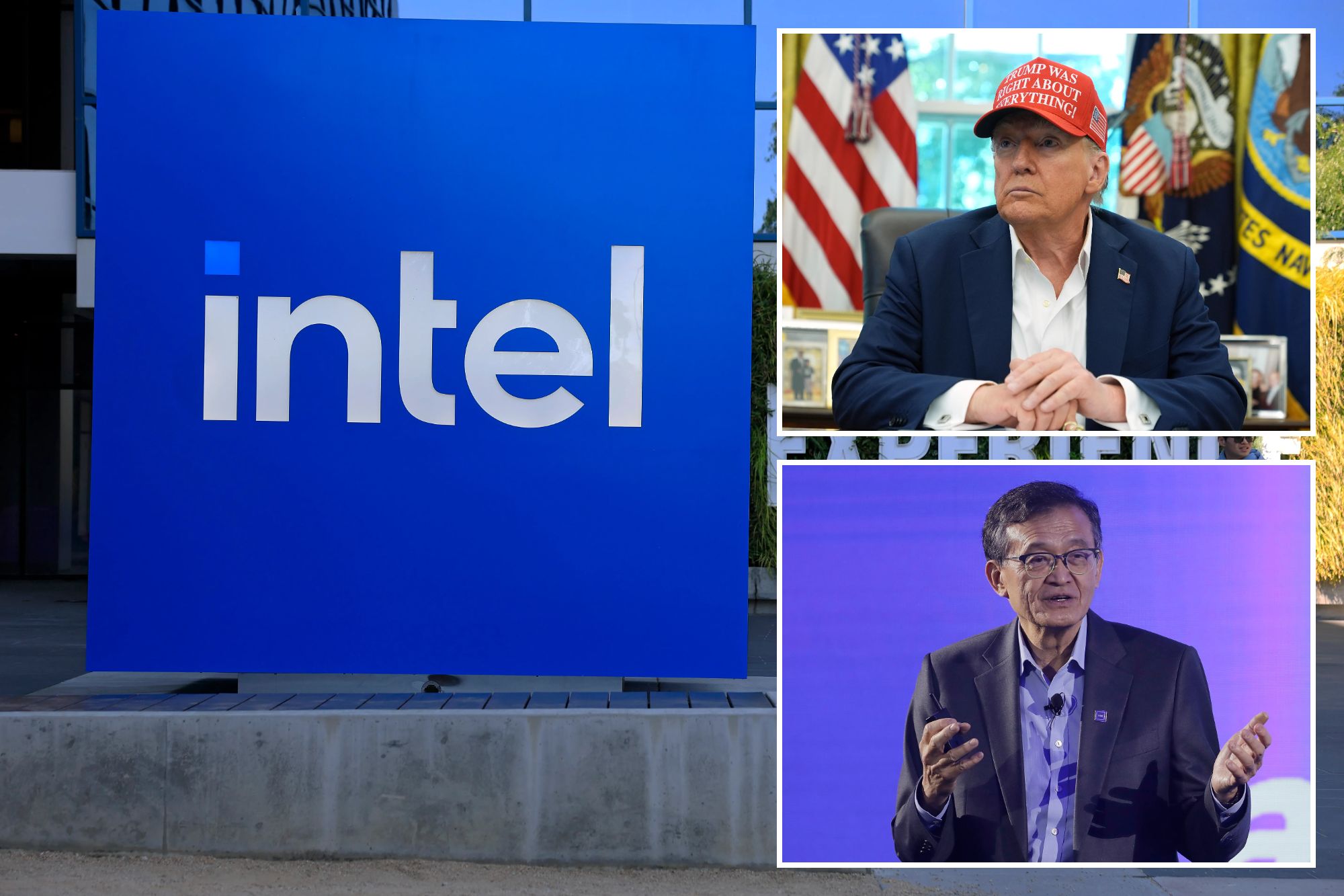 Intel shares jump as Trump says US taking 10% stake in struggling chipmaker
