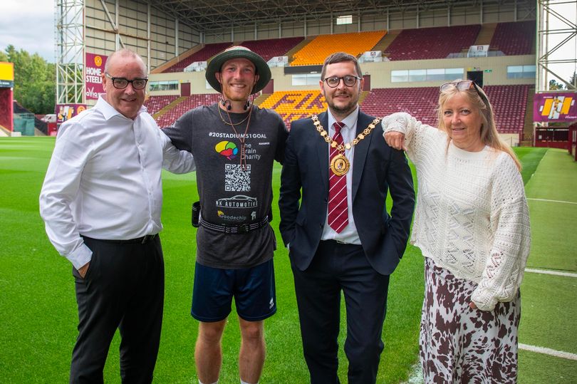 North Lanarkshire welcomes Archie as he takes on epic stadium ...