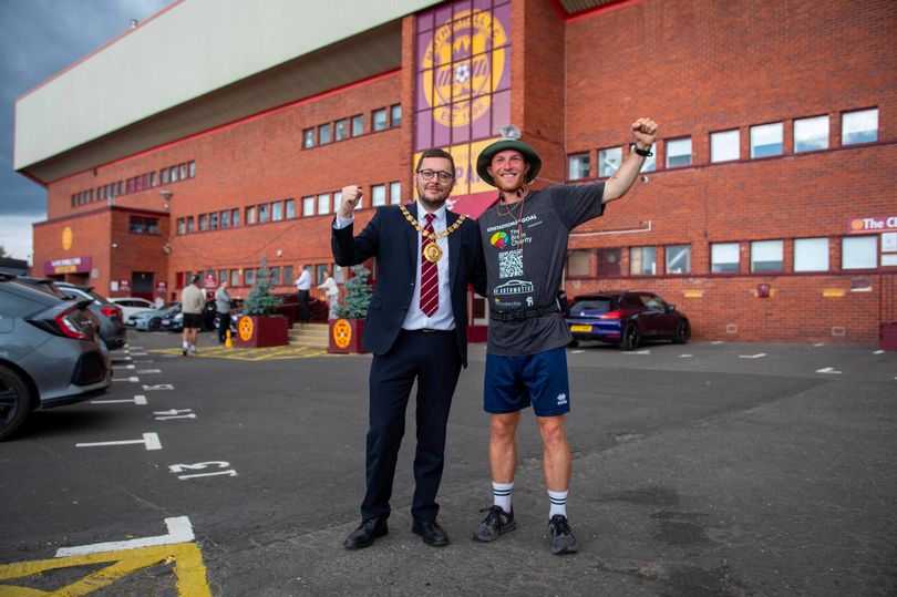 North Lanarkshire welcomes Archie as he takes on epic stadium ...