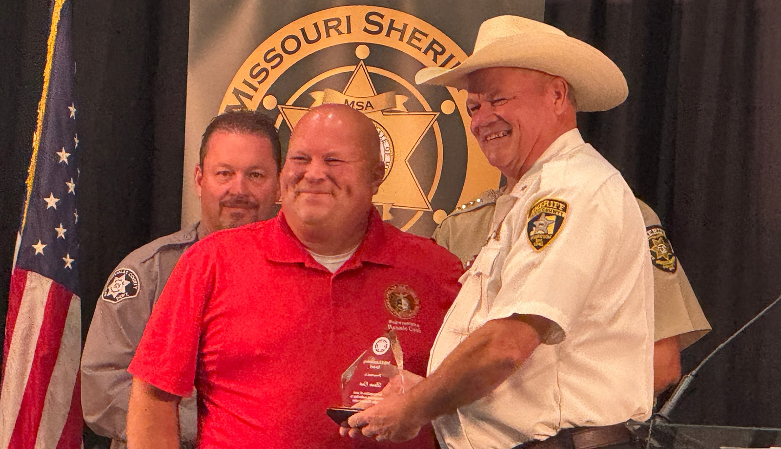 Rep. Bennie Cook recognized by Missouri Sheriffs’ Association