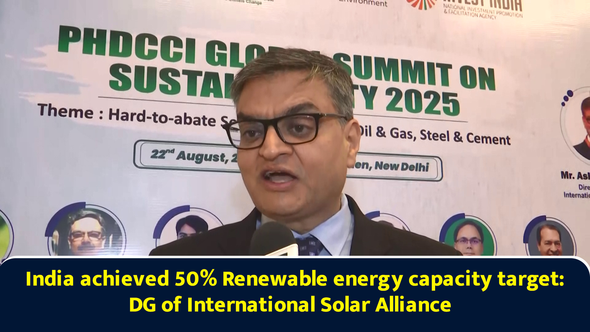 India achieved 50% Renewable energy capacity target: DG of ...