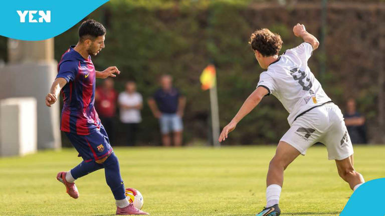 Abdul Aziz Issah bags a goal in preseason friendly for Barcelona ...