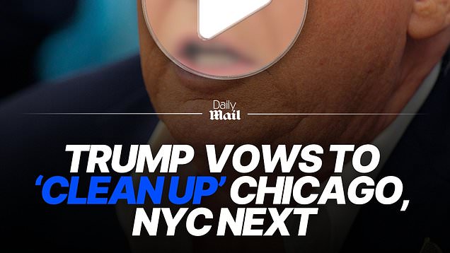 Trump vows to 'clean up' Chicago, NYC