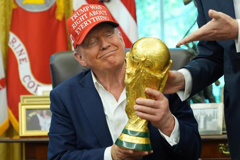 Trump announces 2026 World Cup draft will be held at Kennedy Center