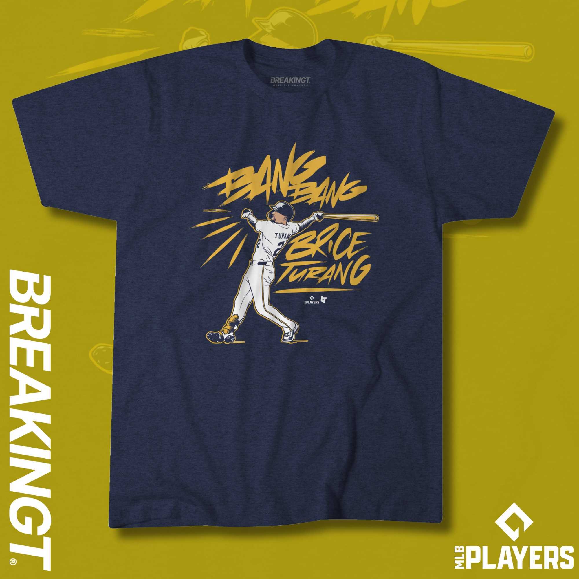 New “Bang Bang Brice Turang” shirt from Breaking T