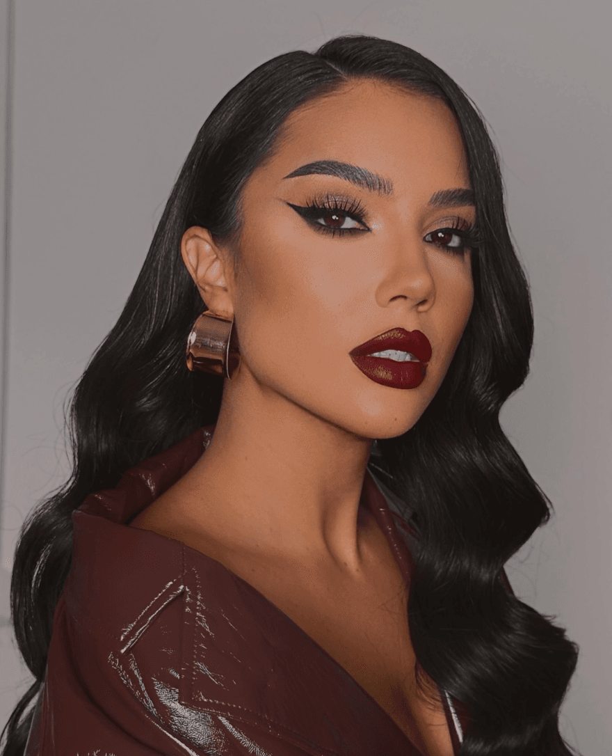 The Red Wine Makeup Trend Gets a Fall Update