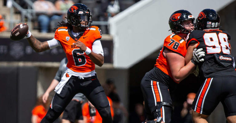Oregon State Football Announces 2025 Team Captains