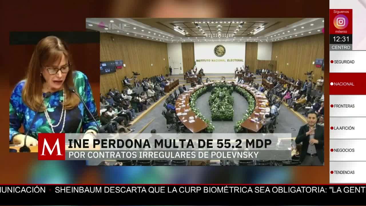 INE exonera a Morena de multa de 55.2 mdp por contratos irregulares vinculados a Yeidckol