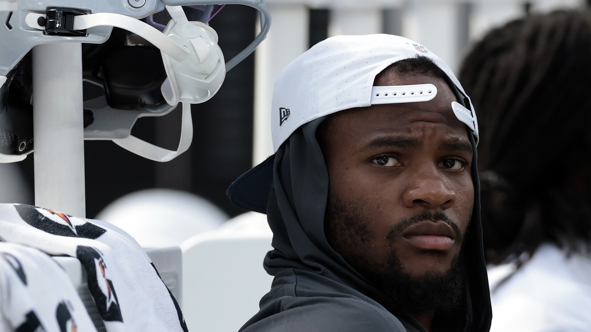 Micah Parsons is at AT&T Stadium to watch the Cowboys' preseason game