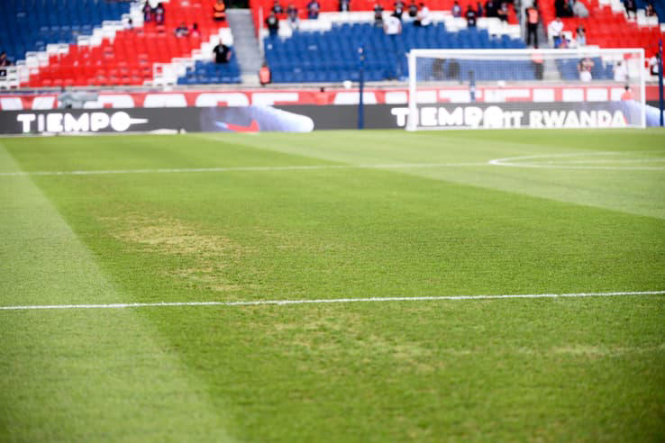 PSG: l'état catastrophique de la pelouse du Parc des Princes pour le ...