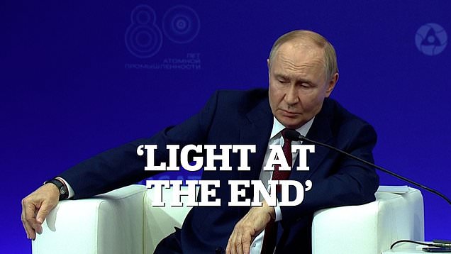 Putin sees 'light at the end of the tunnel' in Russia-US relations