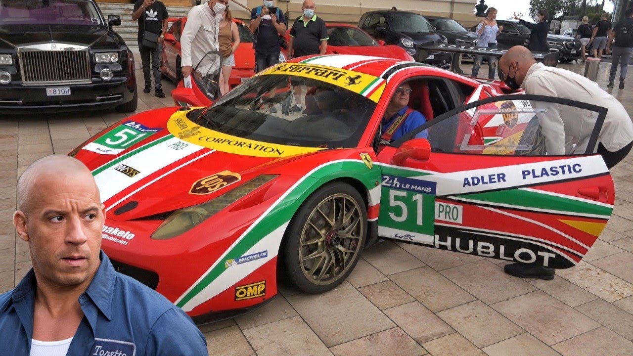 Je traque VIN DIESEL et tombe sur une Ferrari 458 Challenge