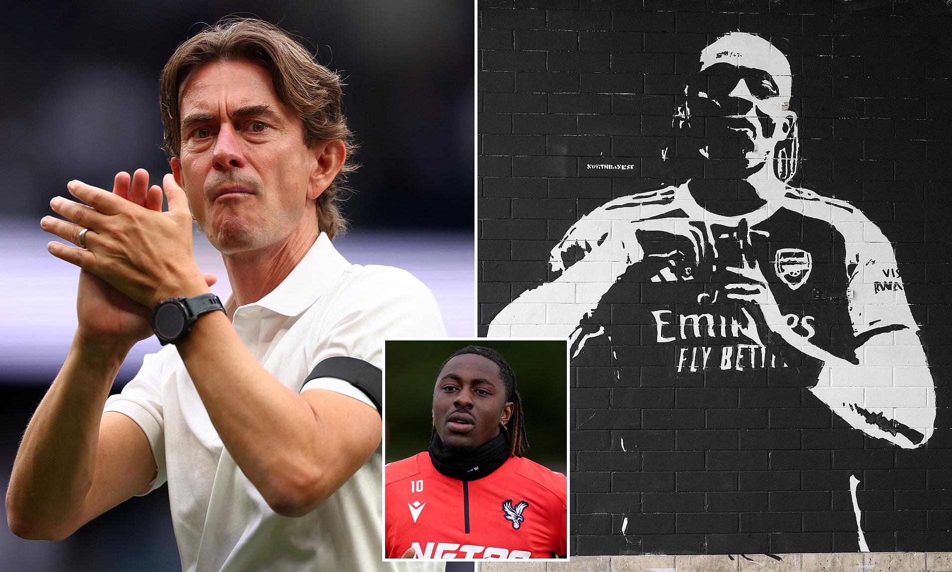 Thomas Frank sends message to Eberechi Eze after Crystal Palace star ...