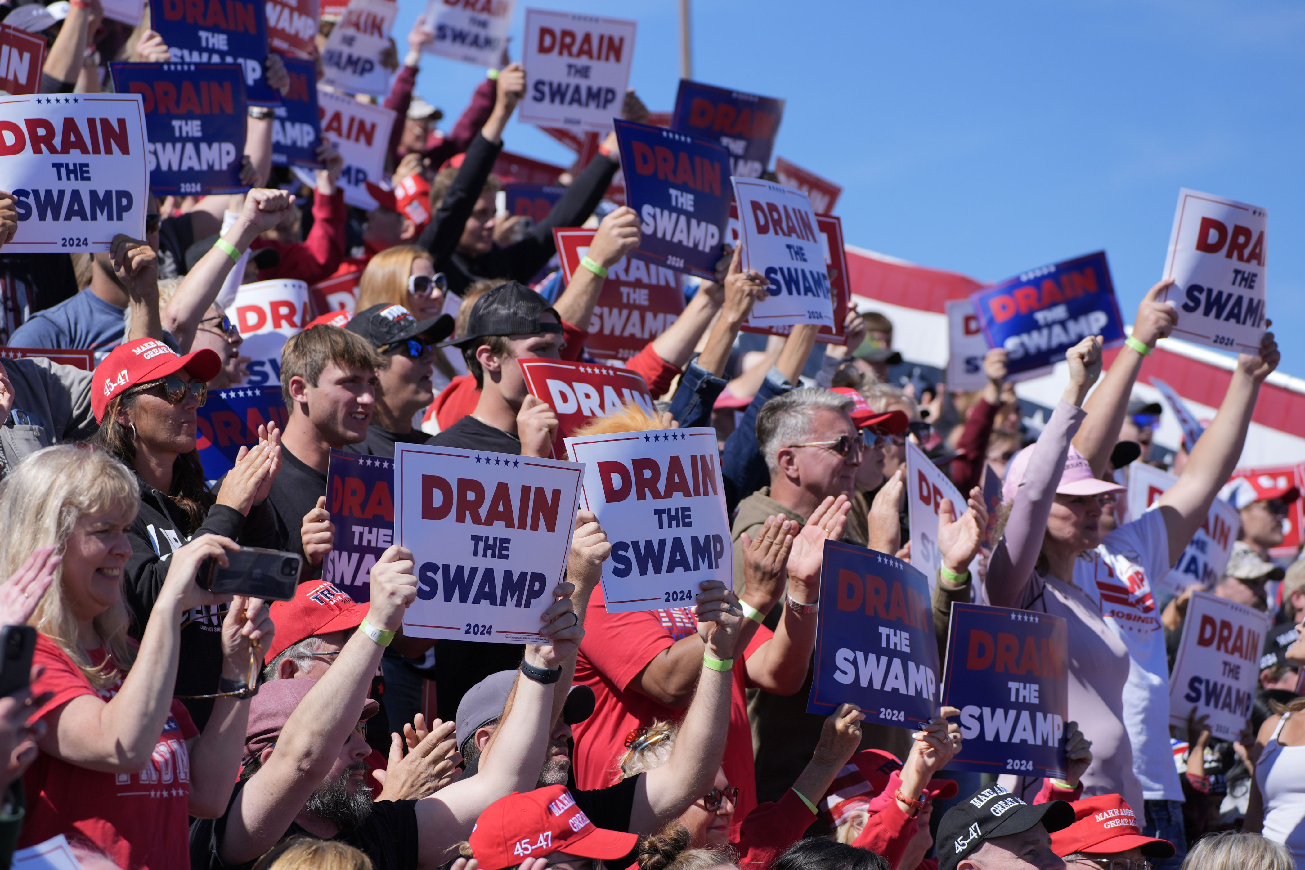 Americans urge Trump: Get on with draining the ‘swamp’