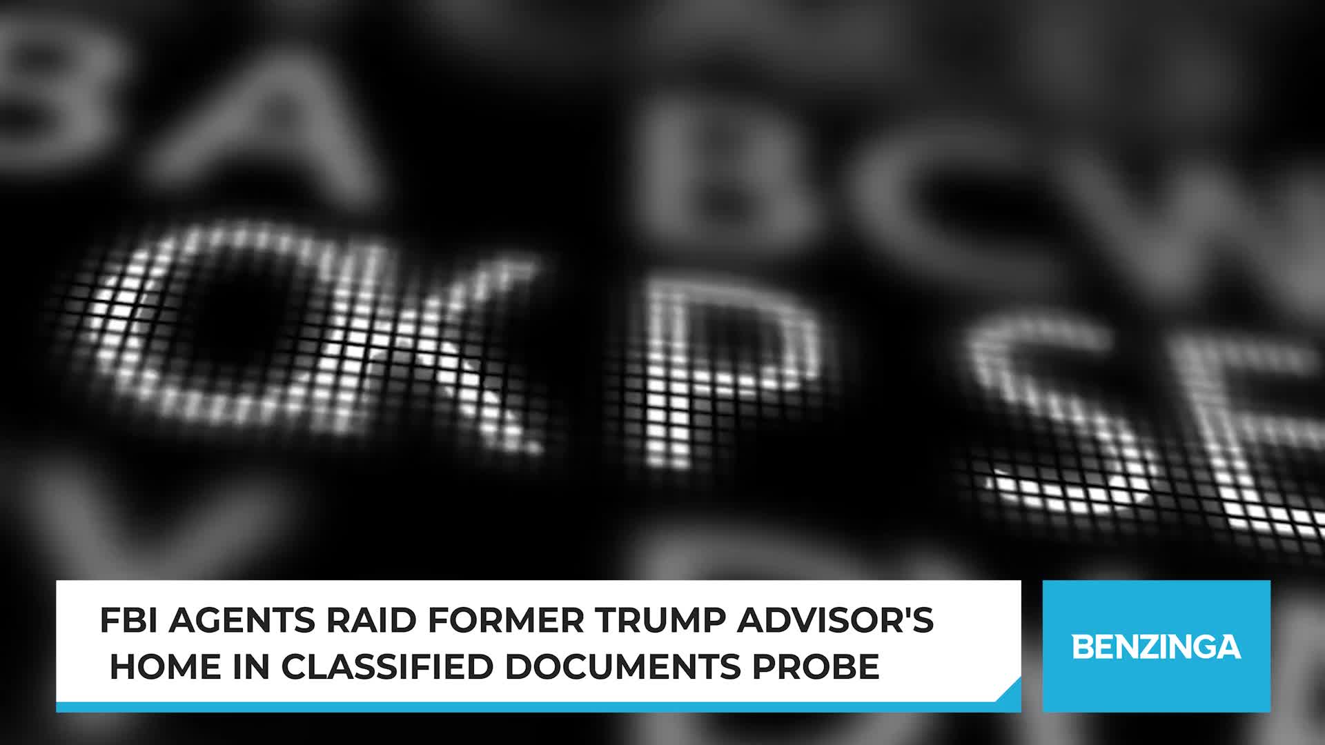 FBI Agents Raid Former Trump Advisor's Home In Classified Documents Probe