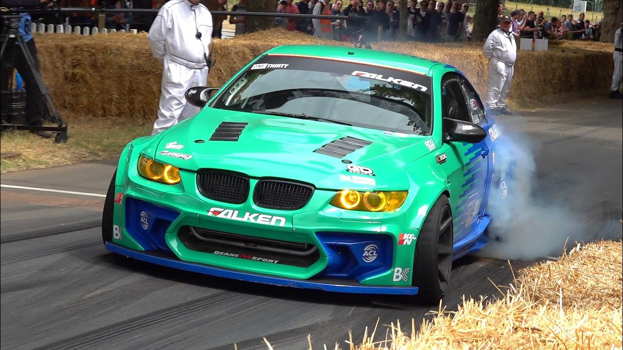 BMW M3 E92 Turbo 900HP with Supra 2JZ Engine – Sounds and Drift