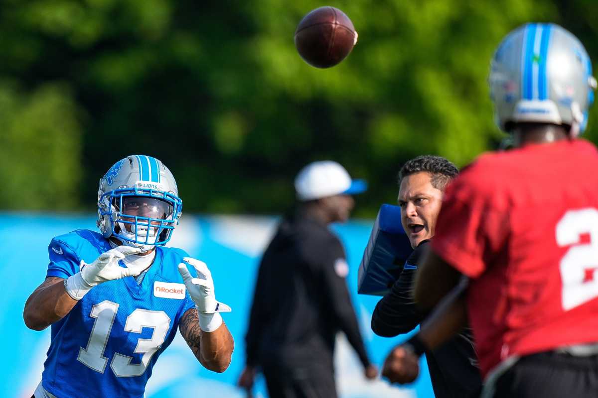 The Lions have two former quarterbacks hudden away that are making a ...