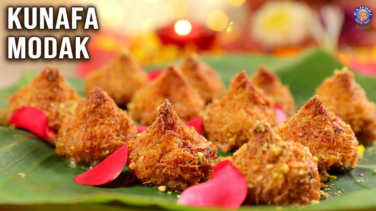 Kunafa modak recipe