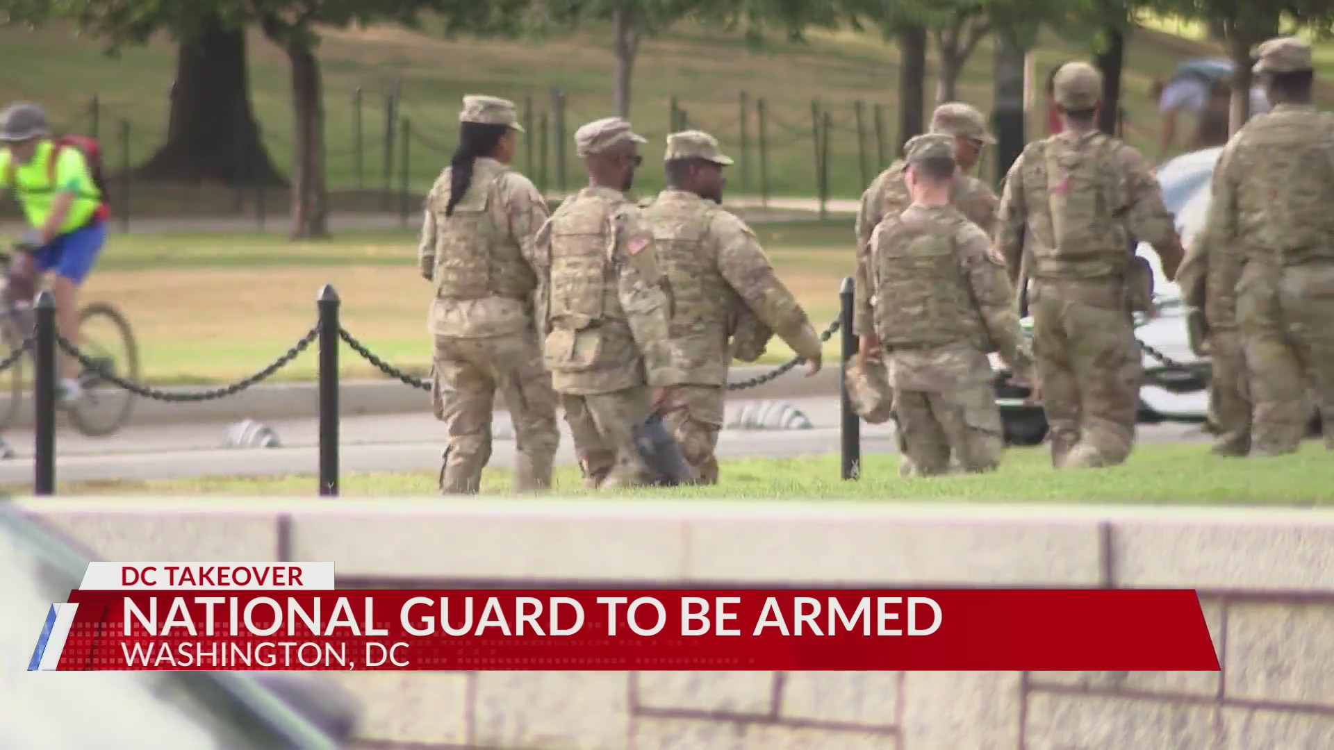 National Guard troops on DC streets for Trump's crackdown will start ...