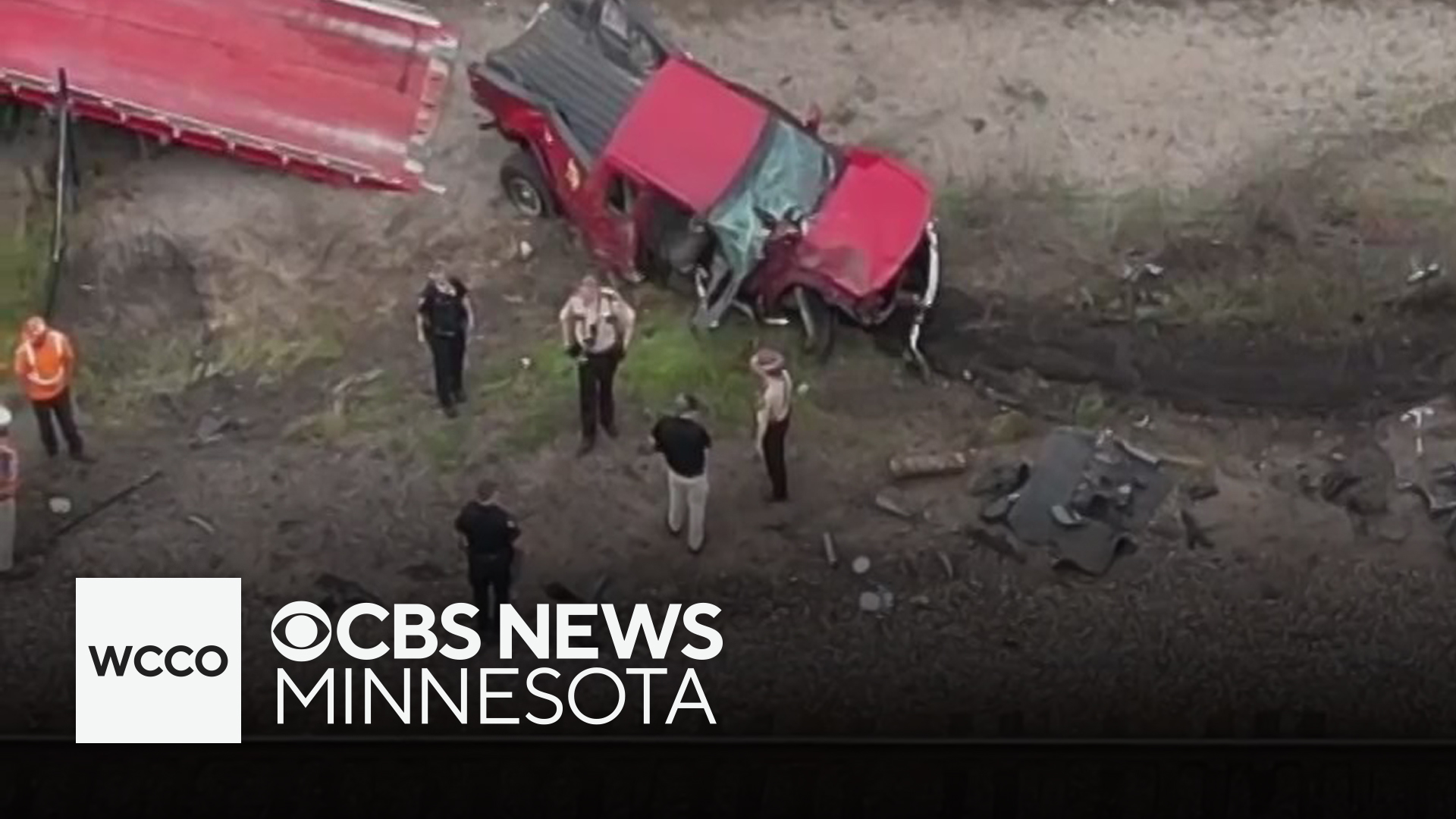 Twin Cities commuter train crashes into truck "stopped on the tracks"