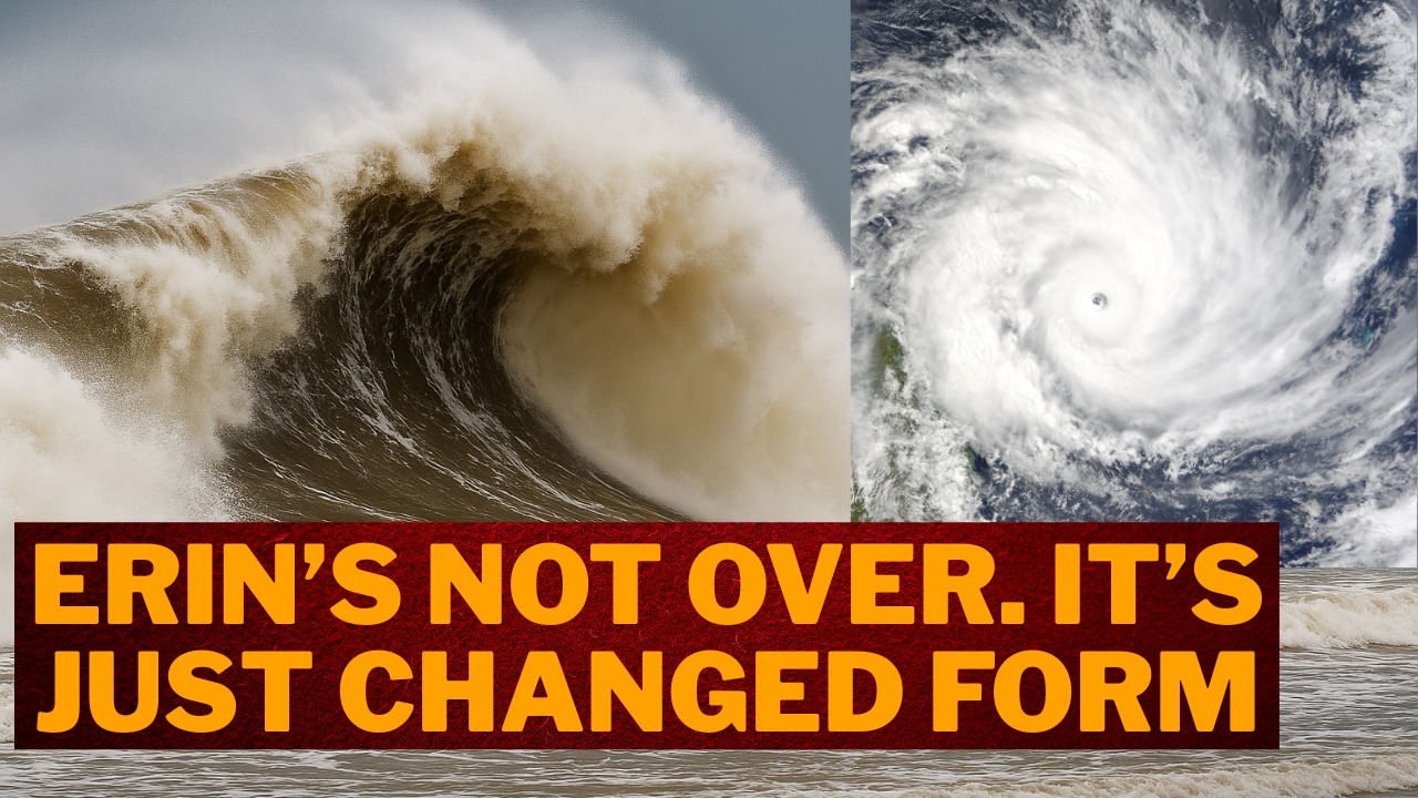 Hurricane Erin Leaves Deadly Rip Currents Despite Moving Away