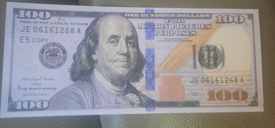 PPD: Motion picture prop money circulating in Pueblo